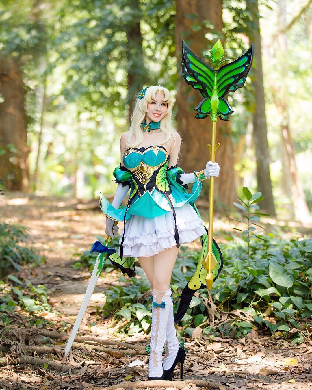 Odette Butterfly Goddess Cosplay by Larissa Rochefort - Land of Dawn